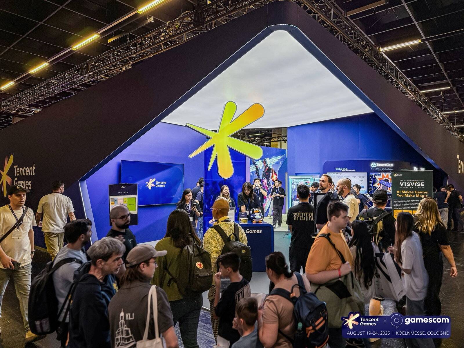 Tencent Games Ignited gamescom 2025 with World Premieres, Iconic ...